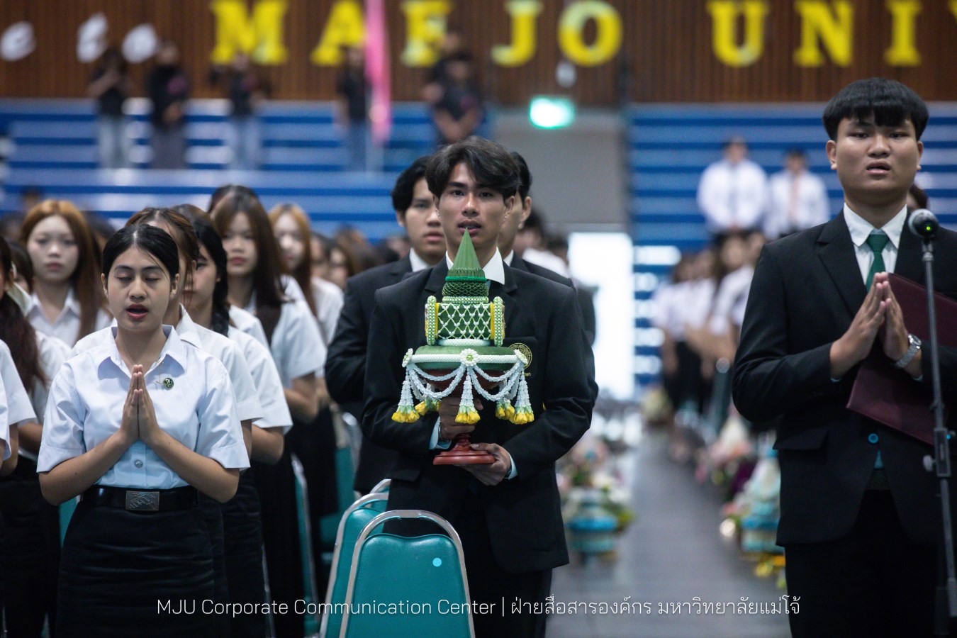 ม.แม่โจ้ จัดพิธีไหว้ครู พร้อมเชิดชูอาจารย์-บุคลากร - นักศึกษาดีเด่น ประจำปี 2568